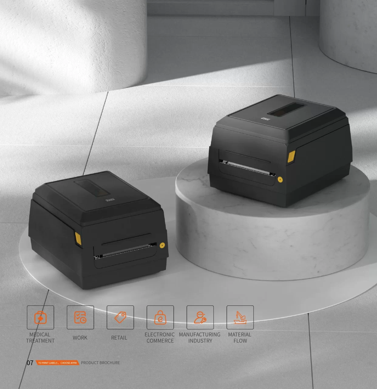 Wholesale Label Thermal Transfer Printer , Support OEM and ODM